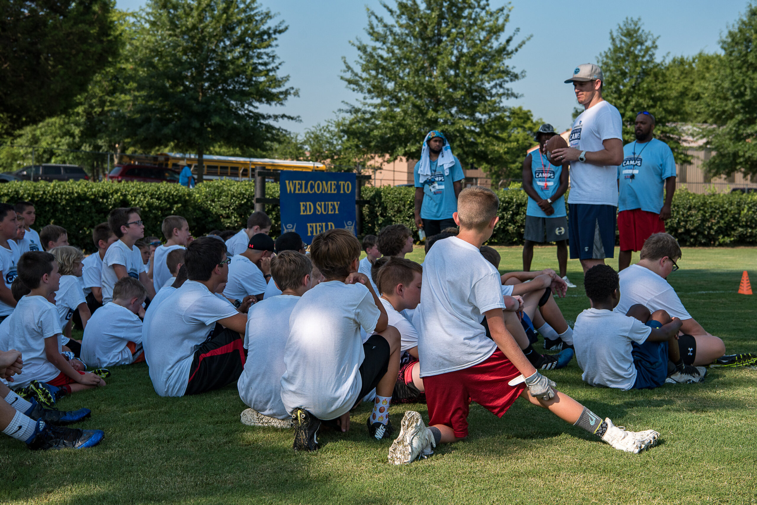 NFL Alumni at the Youth Camps: Sharing, Inspiring and Building the Joy ...